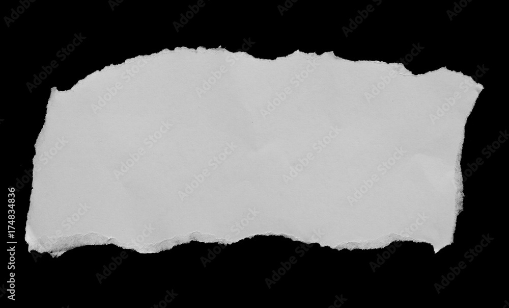 Foto de torn paper isolated do Stock | Adobe Stock