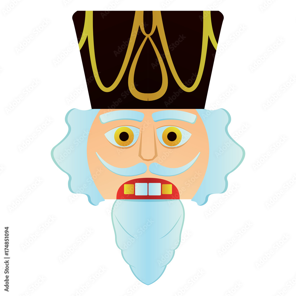 Nutcracker Face Clipart