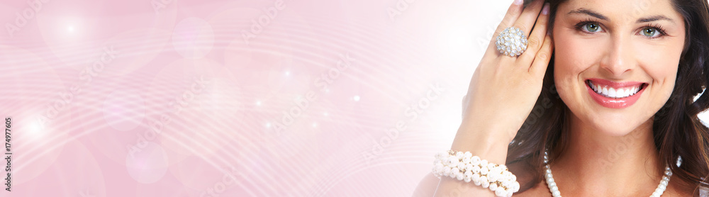 Beautiful woman portrait Stock Photo | Adobe Stock