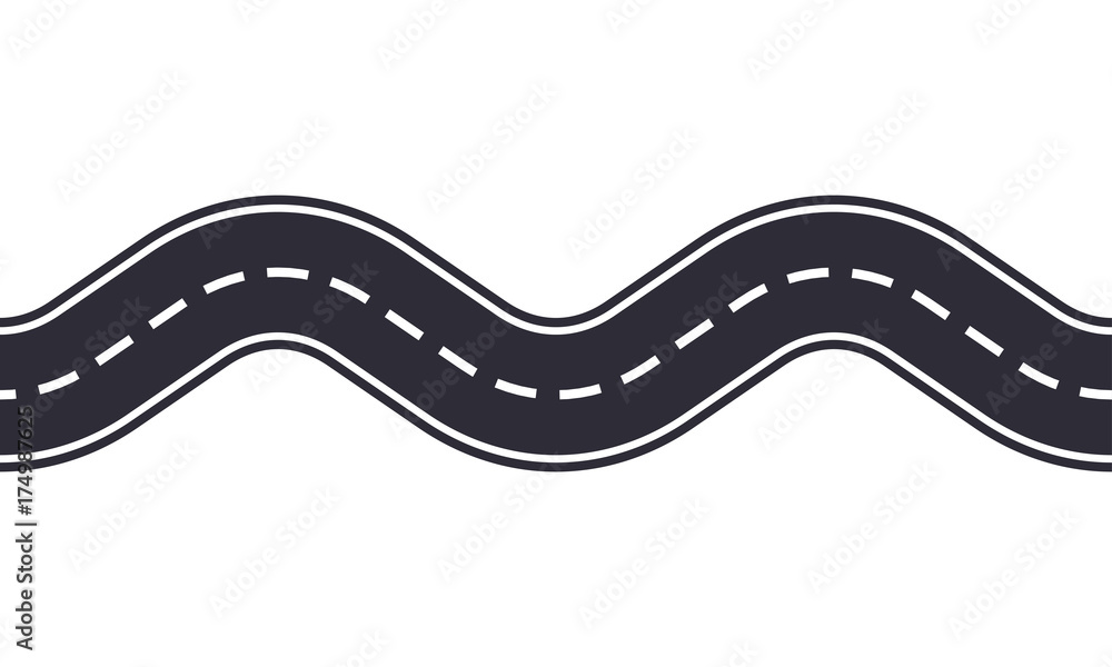 Winding Road Clipart