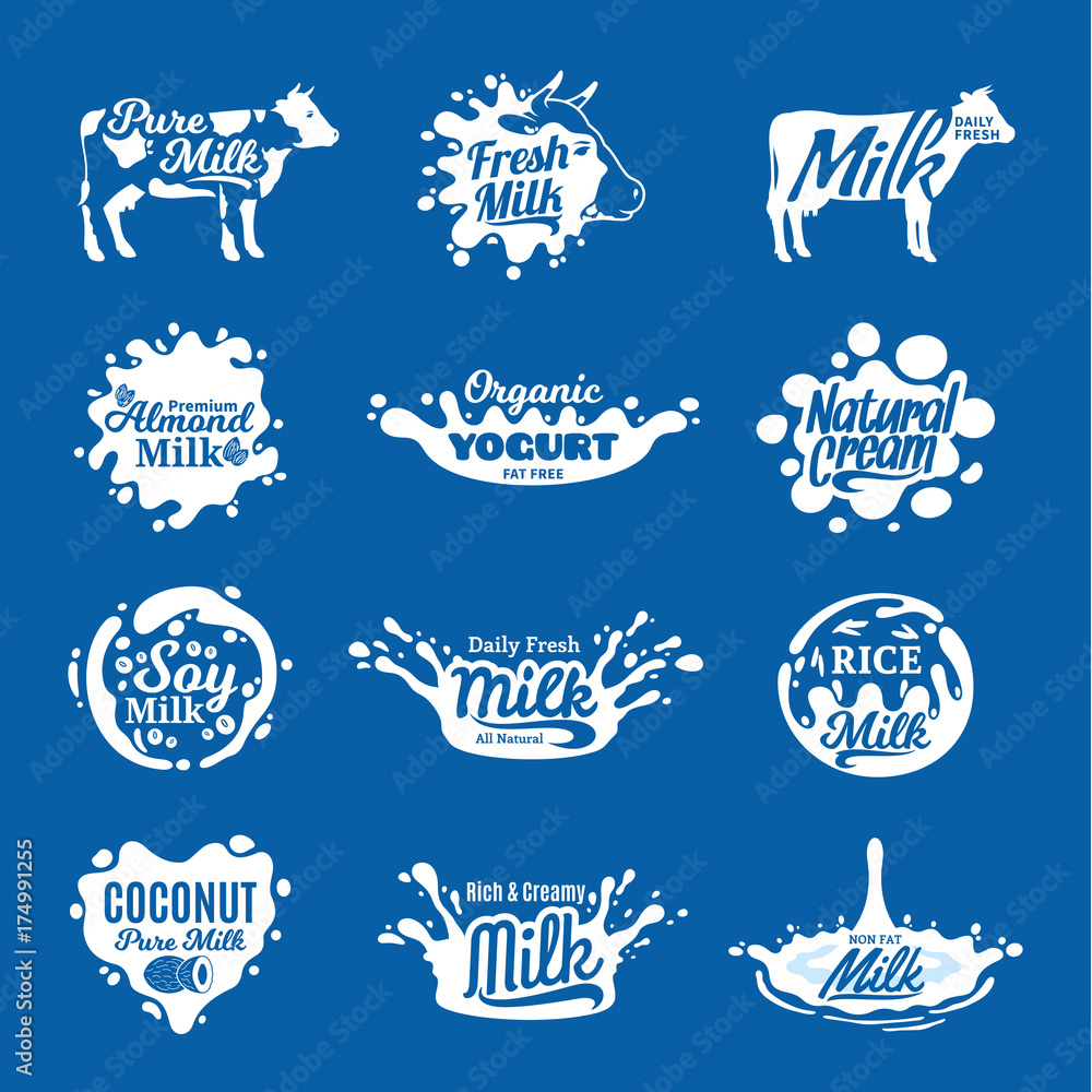 Milk Logo Design