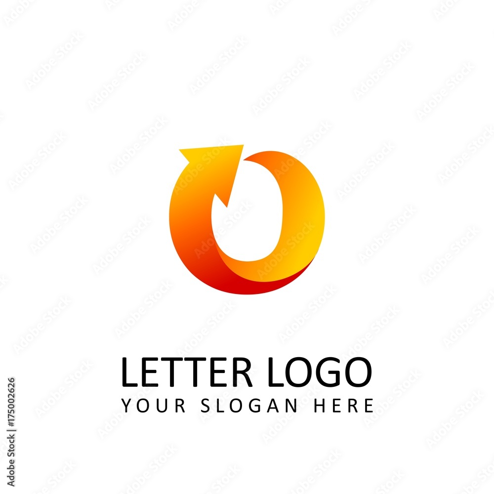 Round Orange Logo