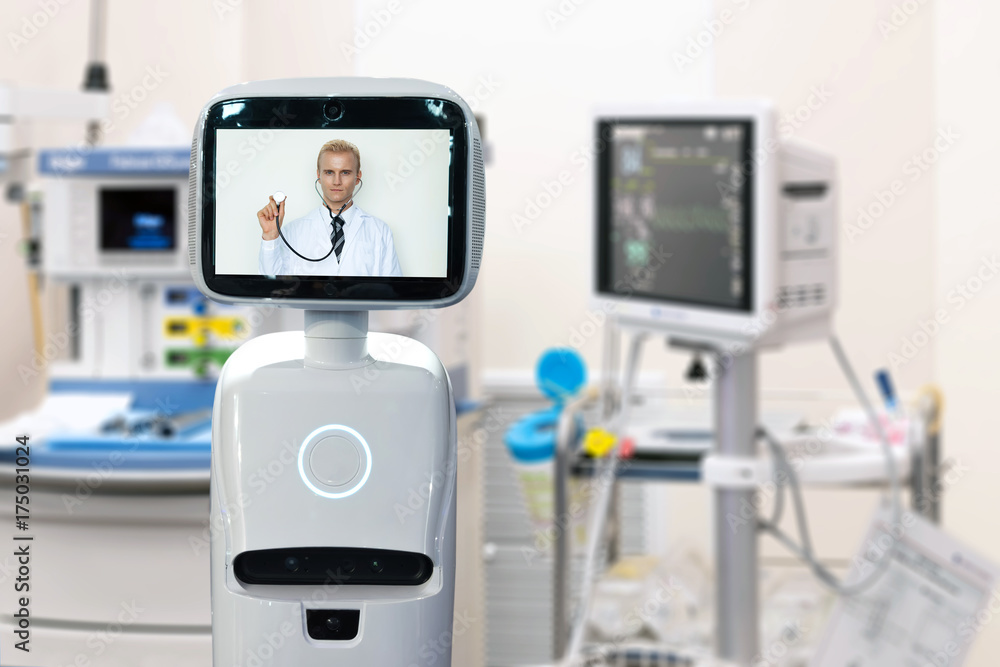 Robotic advisor service technology in healthcare smart hospital ...