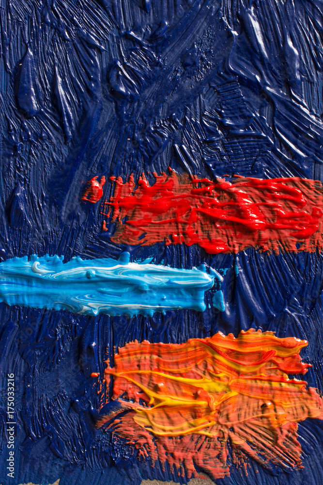 Abstract painting poster. Background for a painter exhibition Stock ...