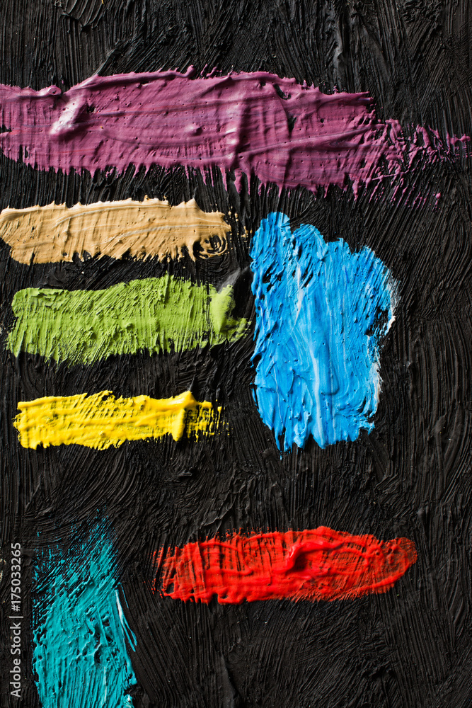 Abstract painting poster. Background for a painter exhibition Stock ...