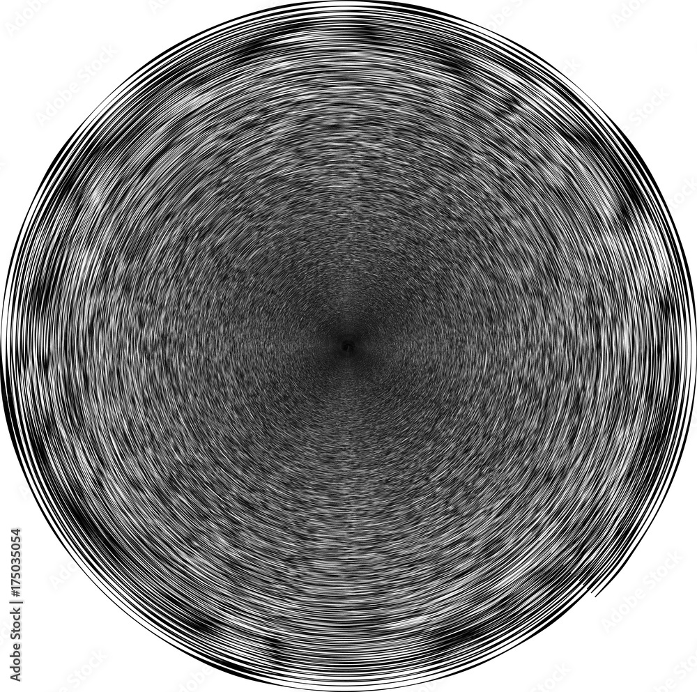 Abstract twisted background. Optical illusion of distorted surface ...