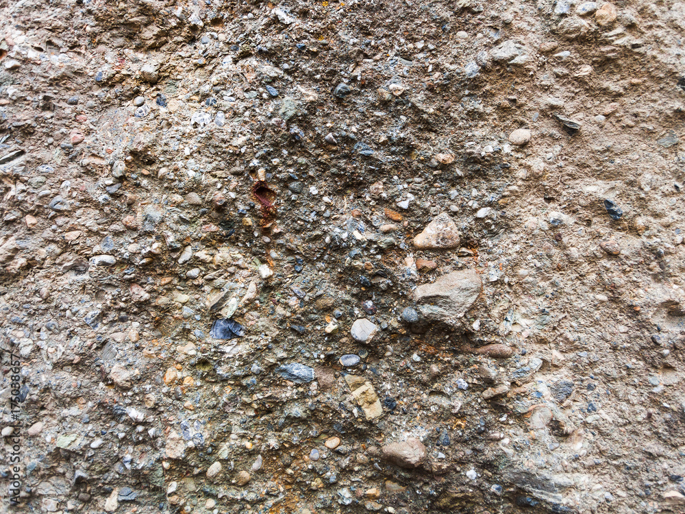 texture of old sedimentary rock in Crimea Stock Photo | Adobe Stock