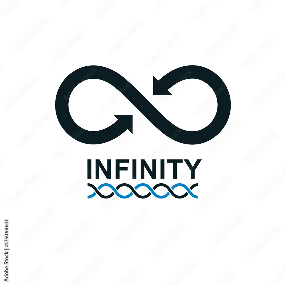 Infinity Loop vector symbol, conceptual logo special design. Stock ...