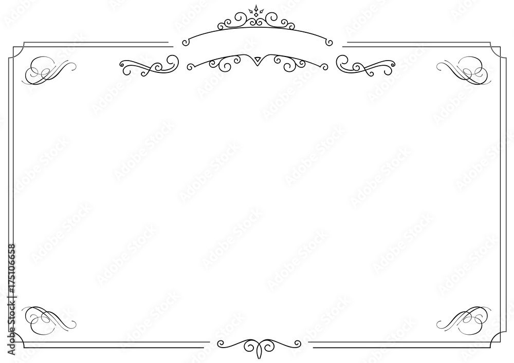 Elegant Black Border