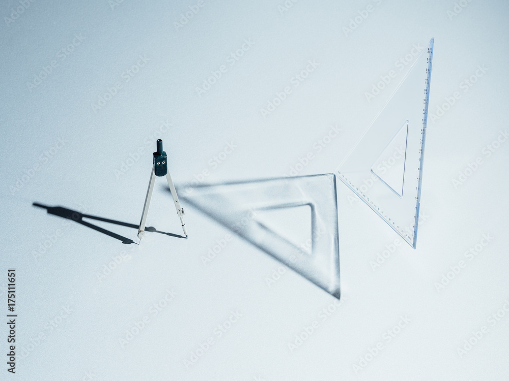 Geometry tools Stock Photo | Adobe Stock