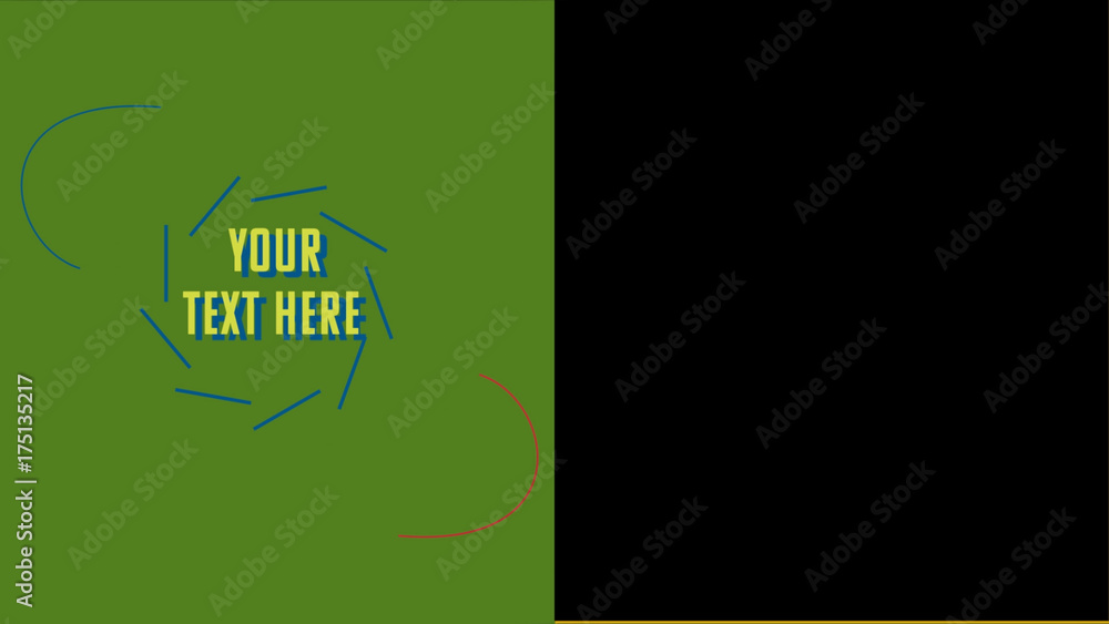 3D Cube Text Overlay Stock Template | Adobe Stock