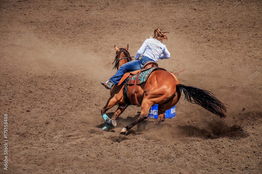 Cowgirl Riding Horse Barrel Racing This Cowgirl Owes Her Life To
