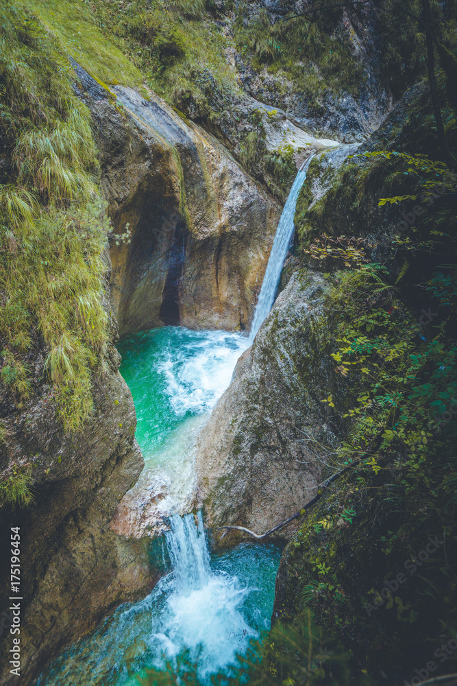 Wasserfall Almbachklamm Stock Photo | Adobe Stock