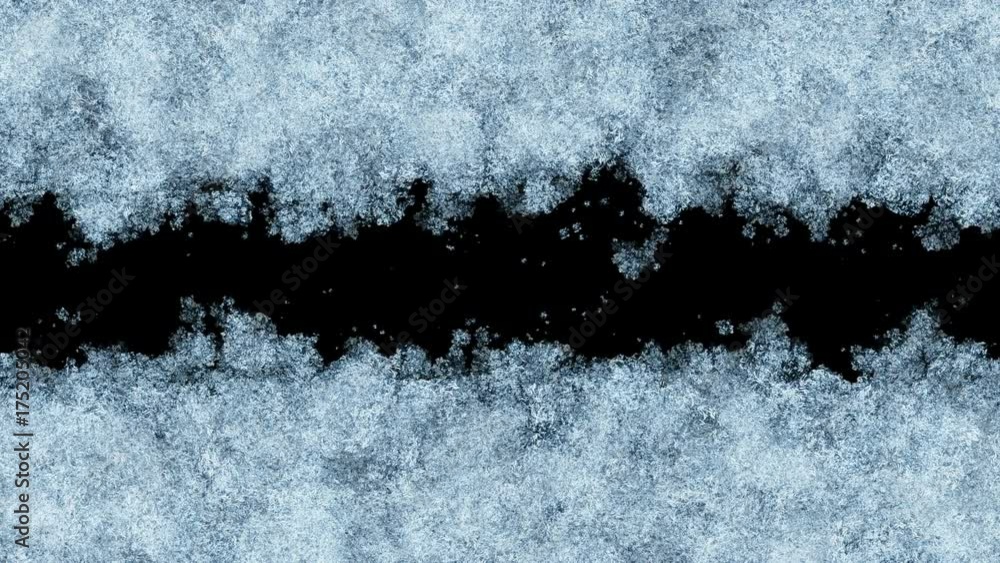 Beautiful Animation of Freezing Window from Up and Down to the Center ...