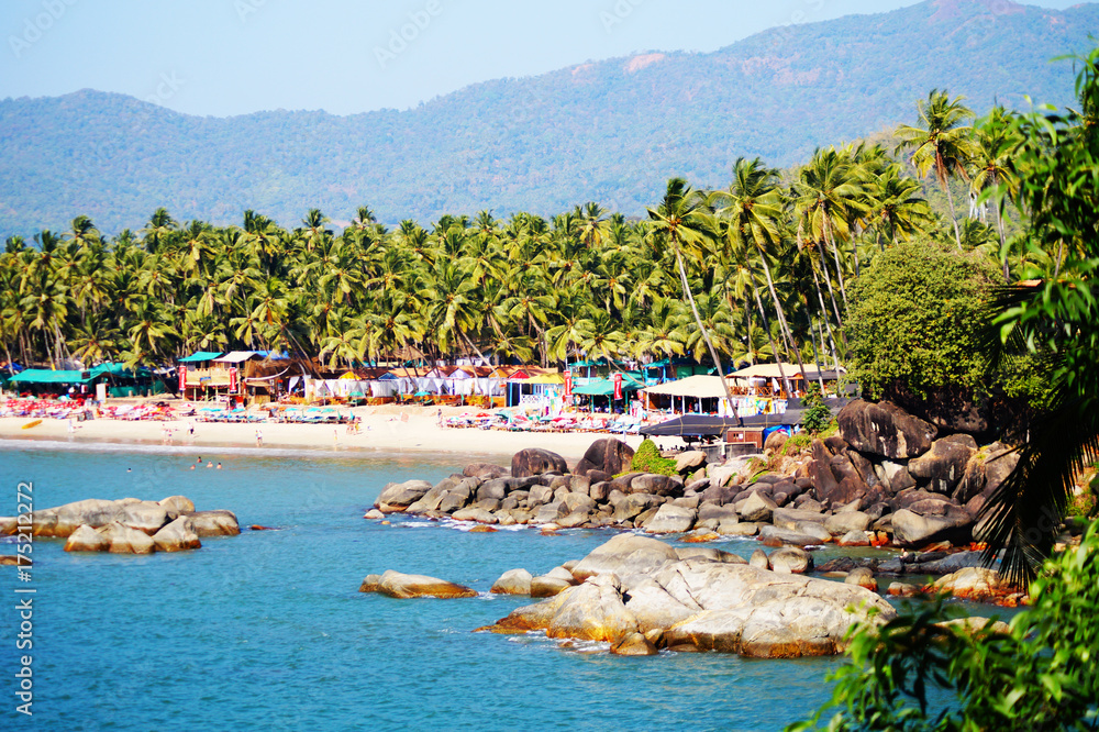 Palolem beach, South Goa, India. One of the best beaches in Goa ...