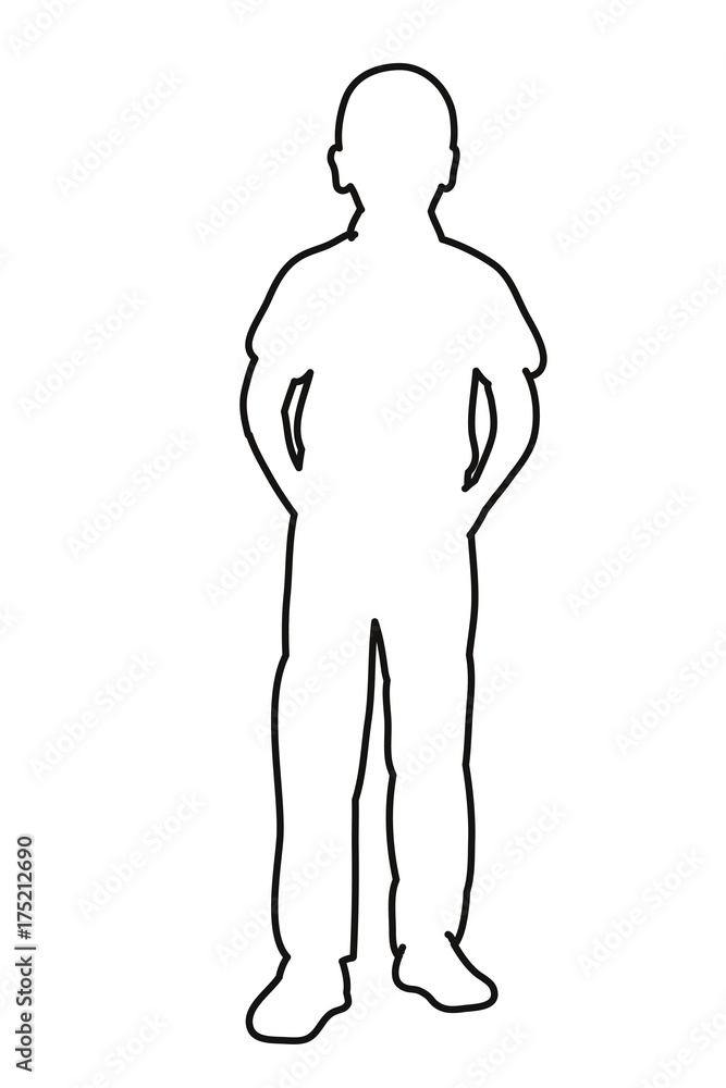 Boy Outline