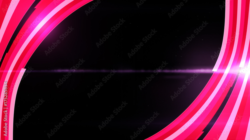 Pixelated Pink Lines Overlay with Light Effect 1 Stock Template | Adobe ...