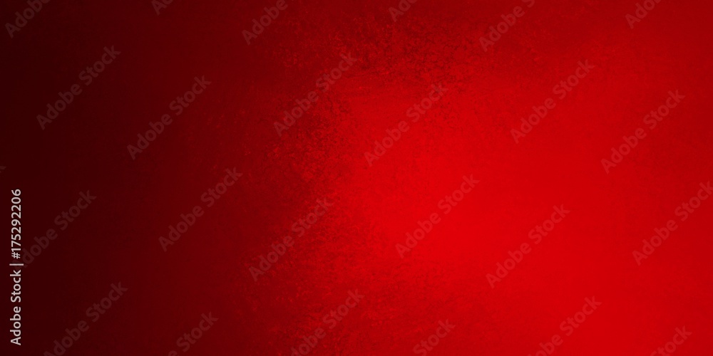 red background with black shadow and old vintage texture with soft ...