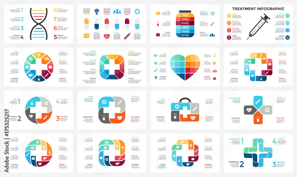 Vector plus infographic, medical diagram, healthcare graph, hospital ...