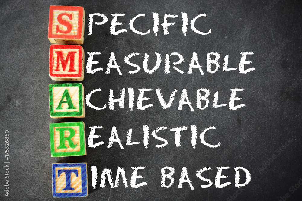 Smart crossword with colored letter cubes on chalkboard Stock Photo ...