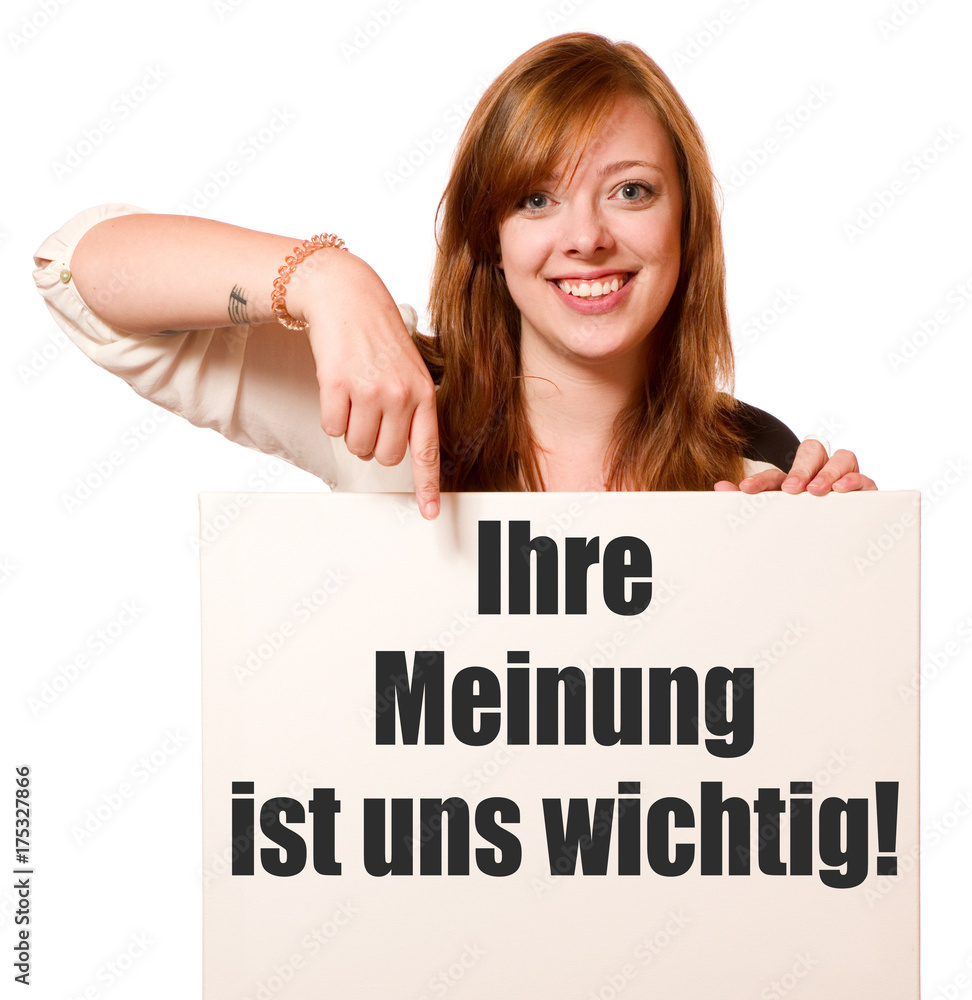 Ihre Meinung ist uns wichtig Stock-Foto | Adobe Stock