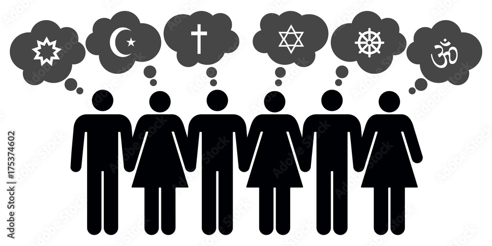 Vector people of different religions Stock Vector | Adobe Stock