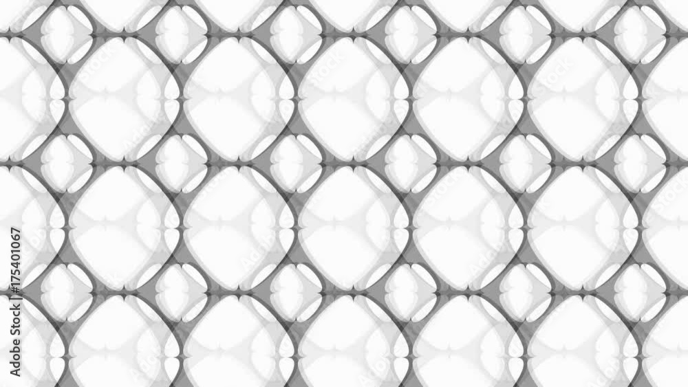 Seamless loop animation background with uncolored tiles Stock Video ...