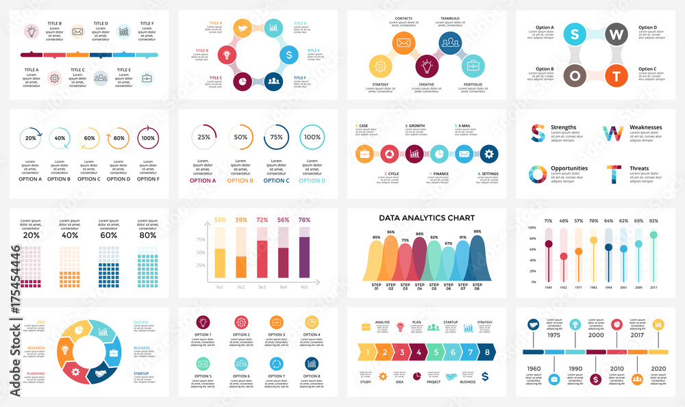 Vector arrows infographic, diagram chart, graph presentation. Business ...