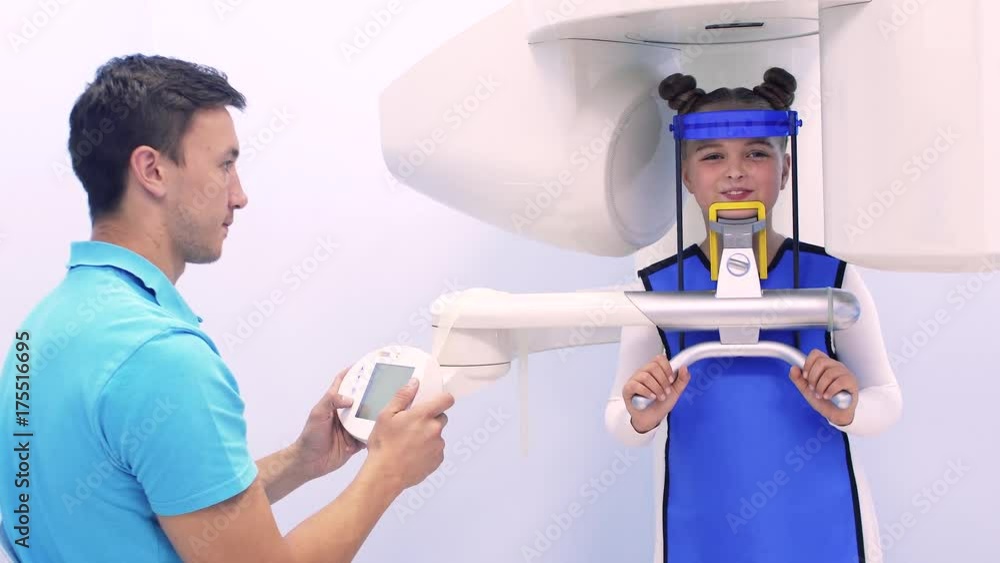examination of the patient by using panoramic and cephalometric X-Ray ...