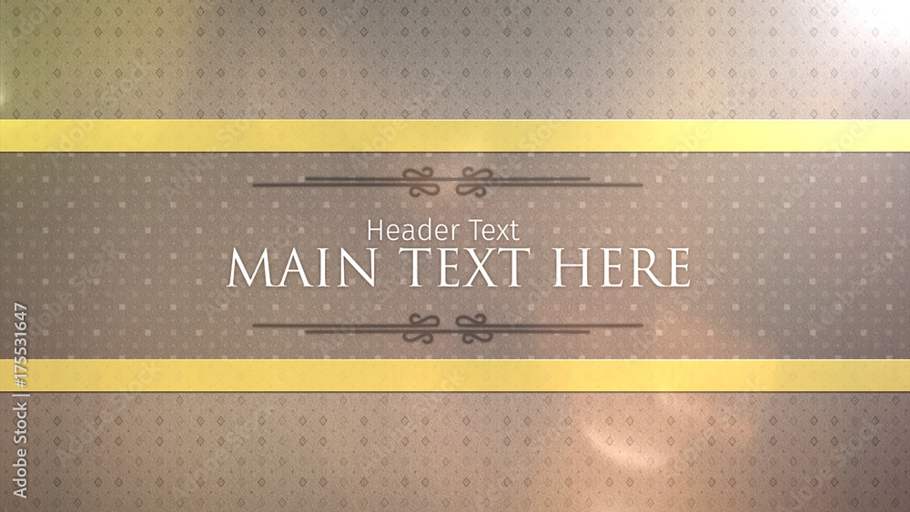 Textured Retro Title Stock Template | Adobe Stock