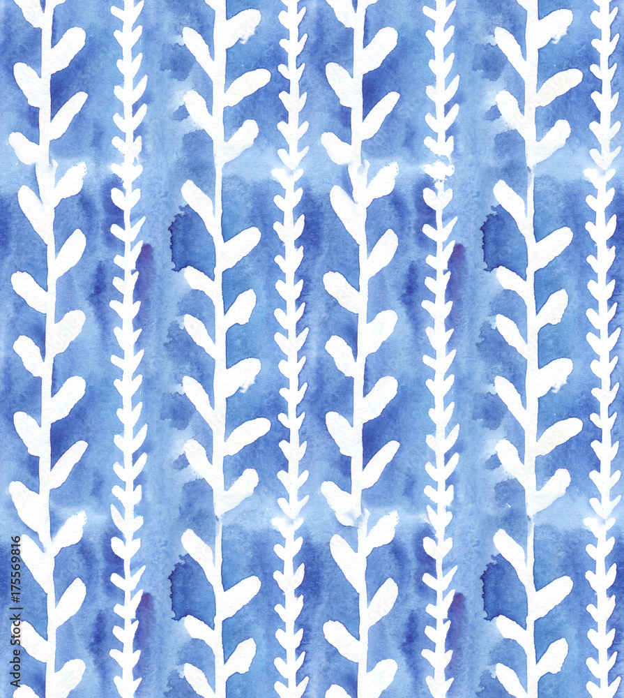 Pastel Blue Seamless Background