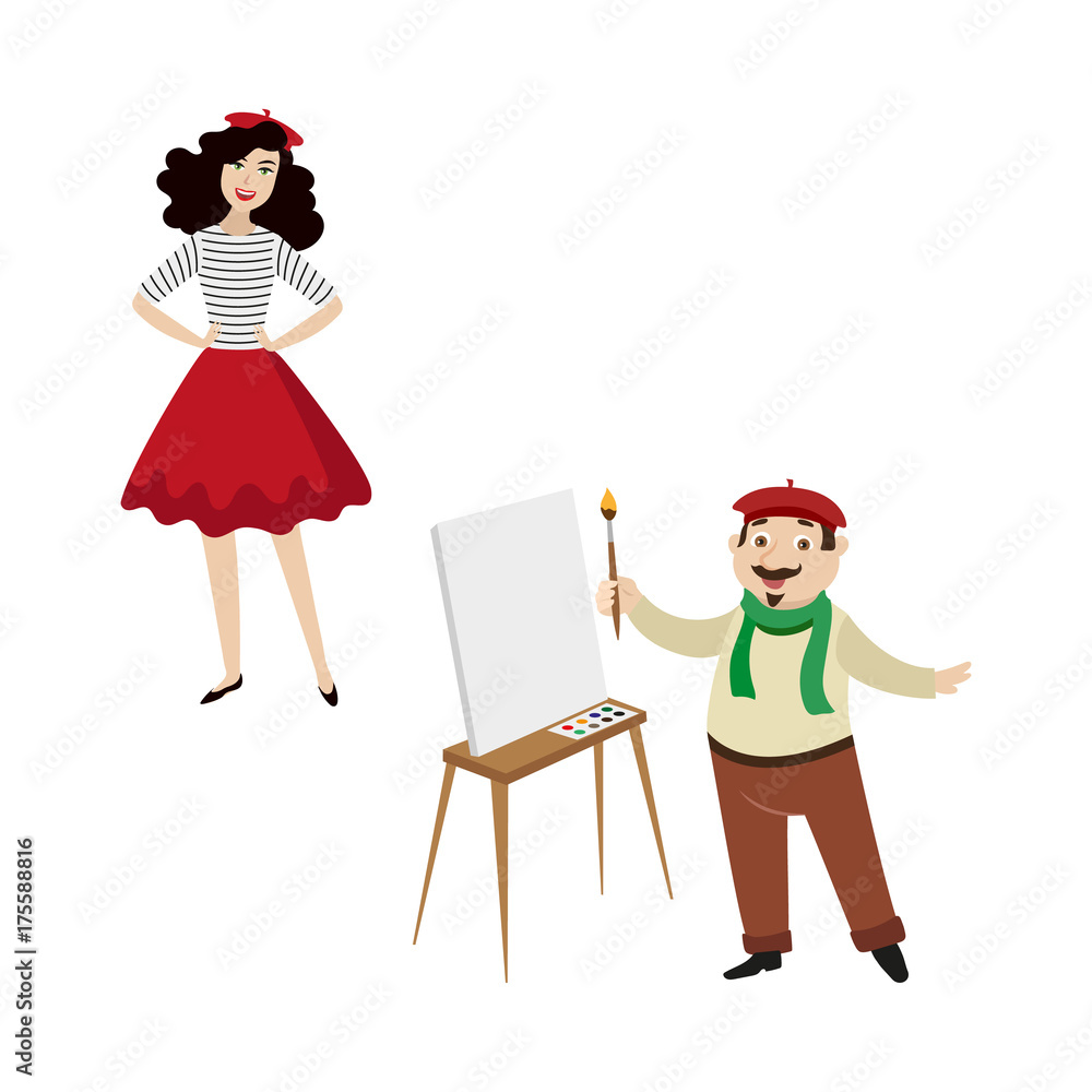 Stereotypical French Girl