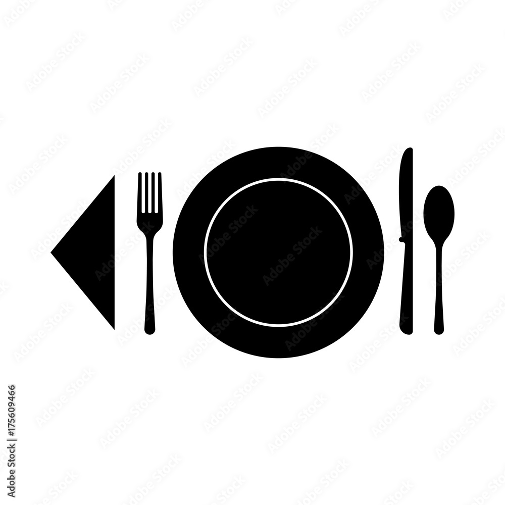 Place Setting Symbol