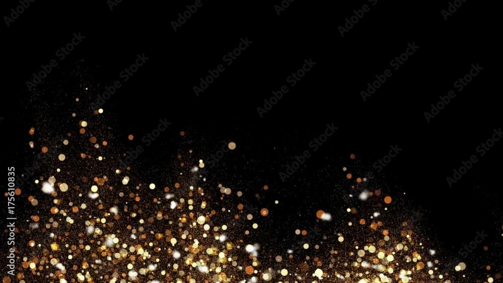 Gold background Wave motion Stock Video | Adobe Stock