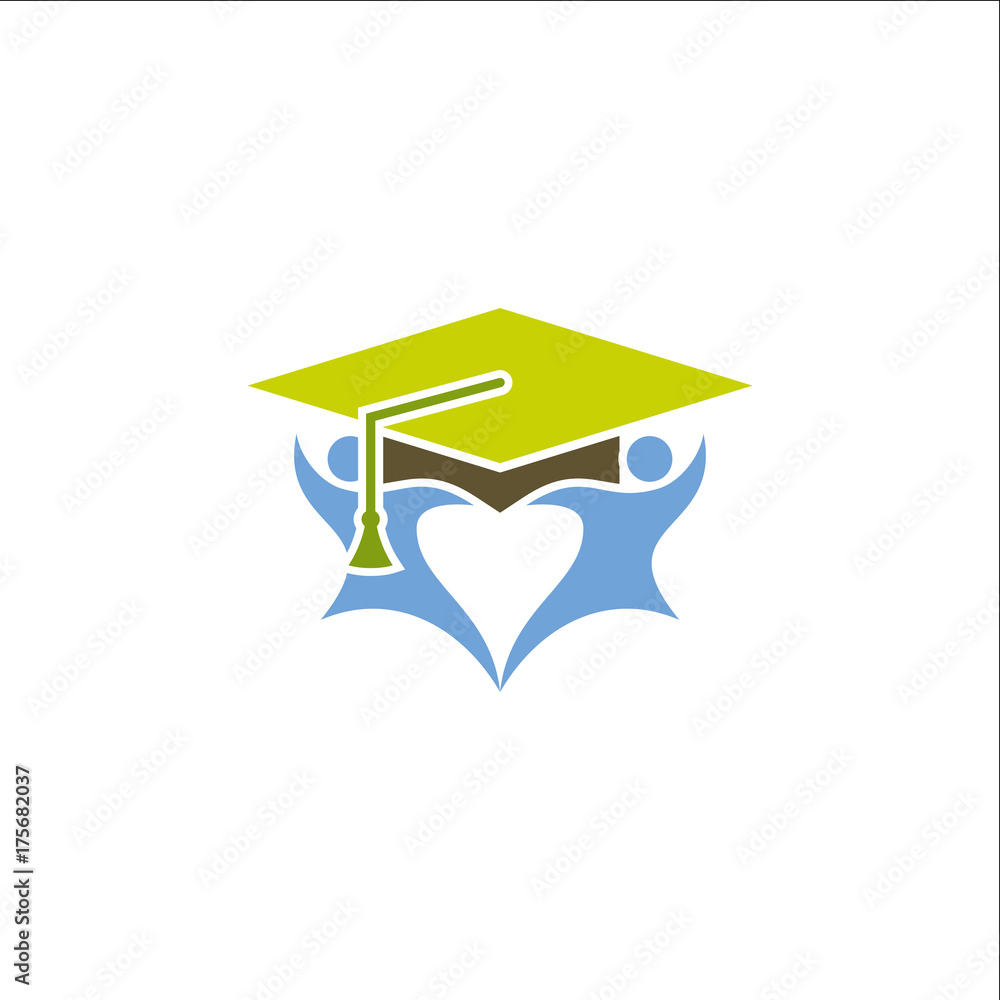 toga hat vector logo Stock Vector | Adobe Stock