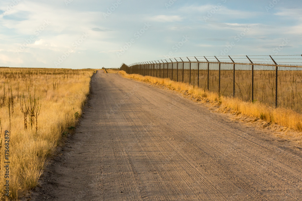 Border Fences Stock Photo | Adobe Stock