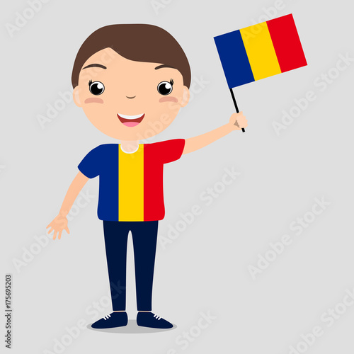Romanian Flag Animated