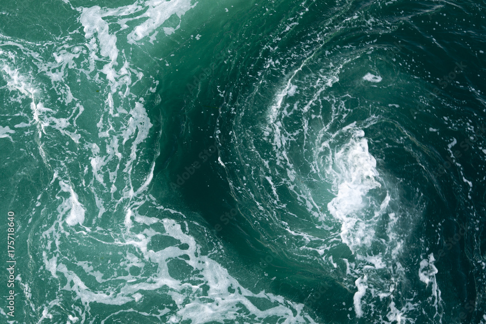 Whirlpool In Ocean
