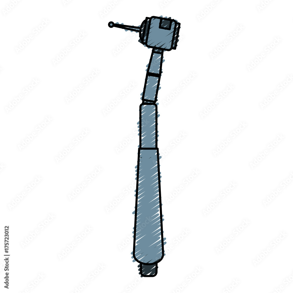 Dental handpiece tool icon vector illustration graphic design Stock ...