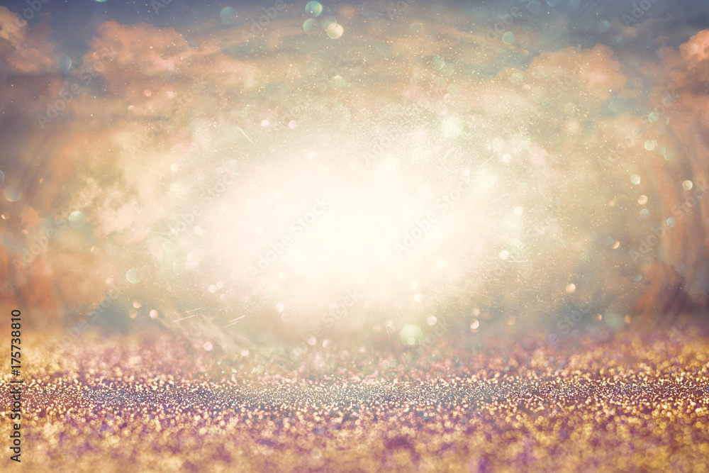 Abstract heavenly background with glittern. Revelation concept Stock ...