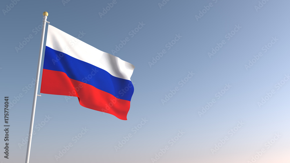 russia national flag Stock Illustration | Adobe Stock