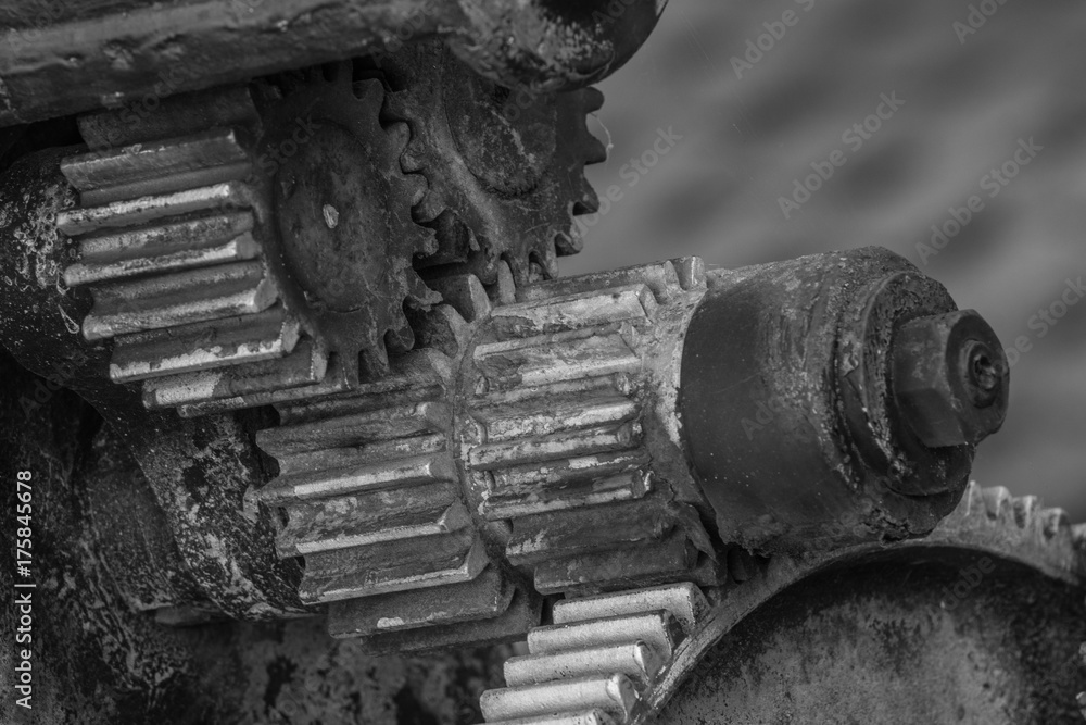 Zahnradgetriebe Stock-Foto | Adobe Stock