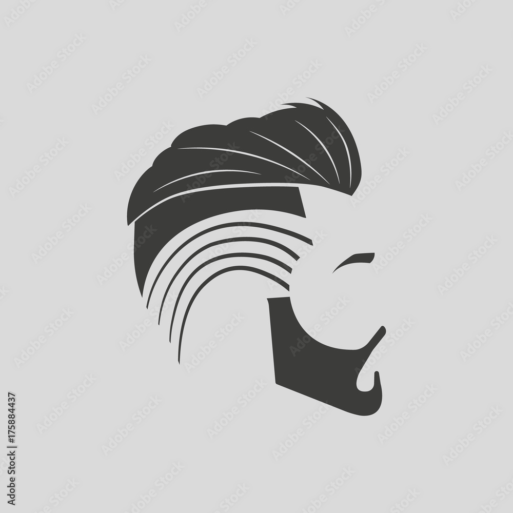 Barber shop sign. Vector. Isolated. Stock Vector | Adobe Stock