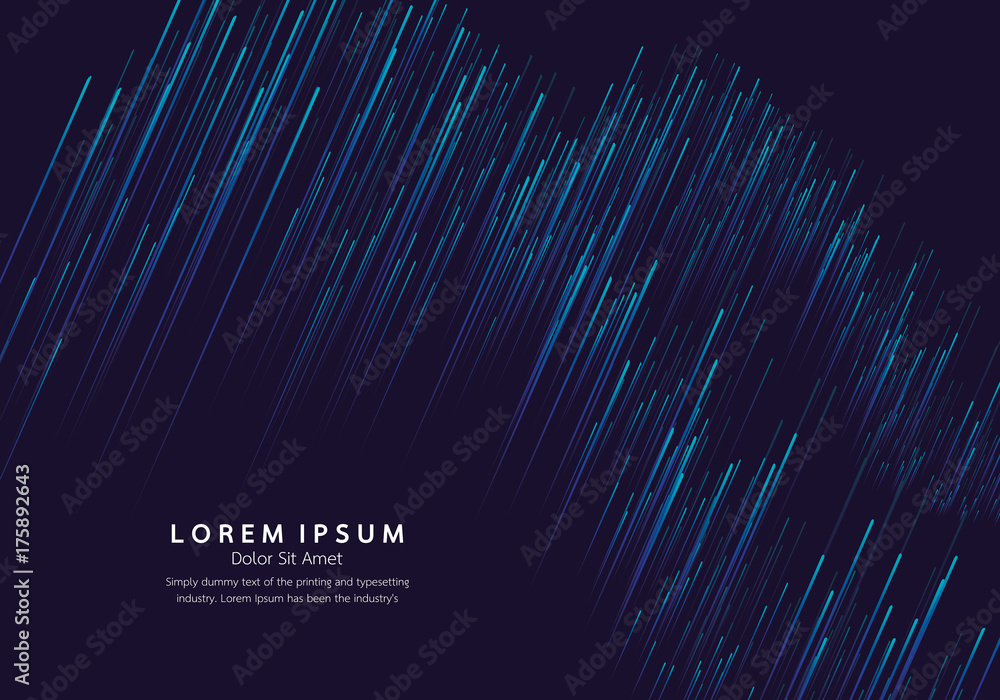 Lines composed of glowing backgrounds, abstract vector background Stock ...