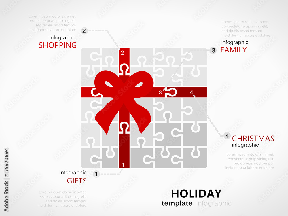 Holiday Infographic Template