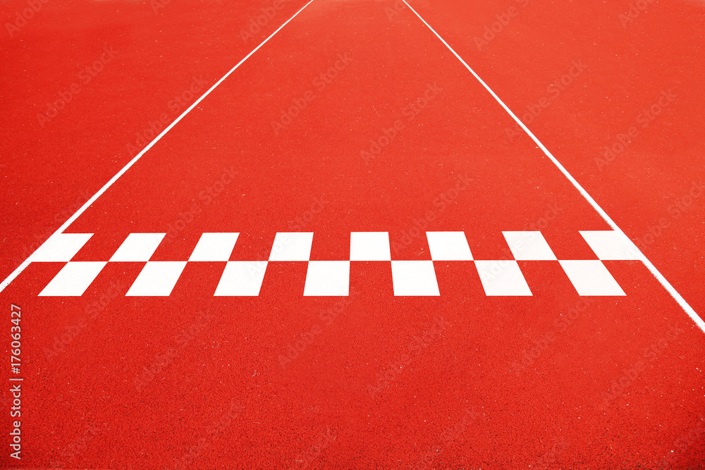 Beautiful start pattern line sign on tartan background Stock Photo ...