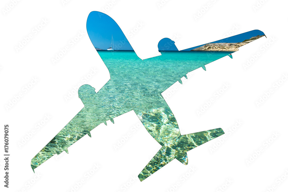 Escape to tropics. Pictures of a turquoise Caribbean sea on a ...