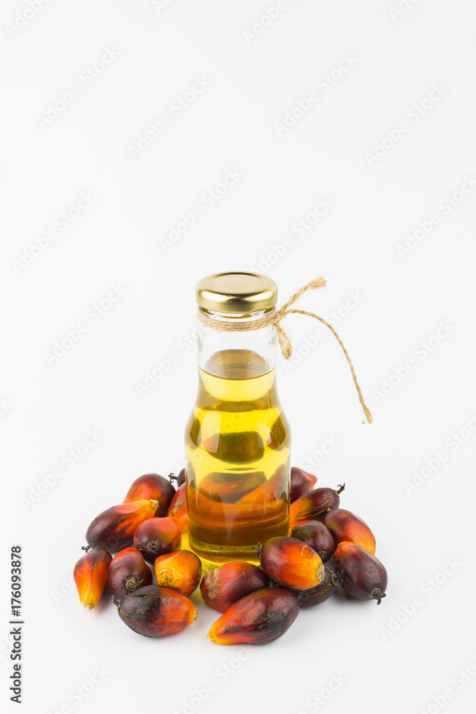 Commercial palm oil cultivation. Since palm oil contains more saturated ...