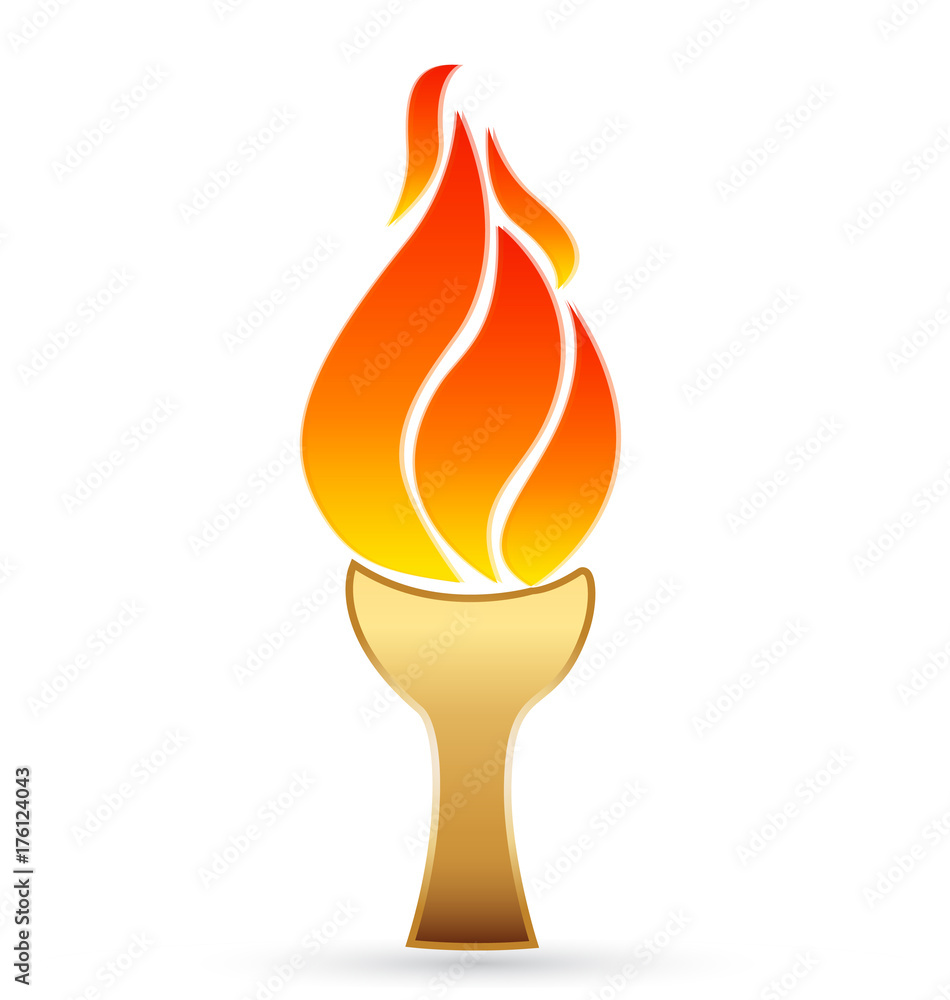 Olympic Flame Logo