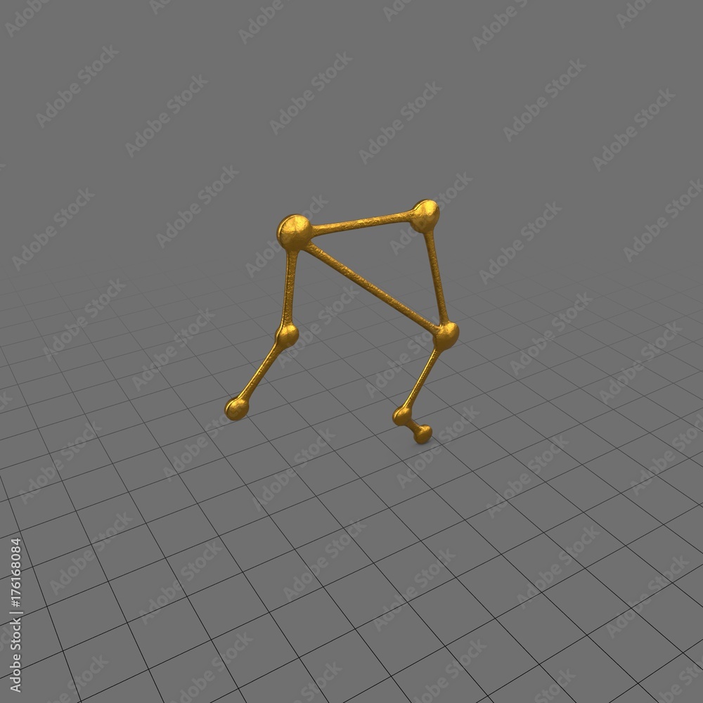 Libra zodiac sign Stock 3D asset | Adobe Stock